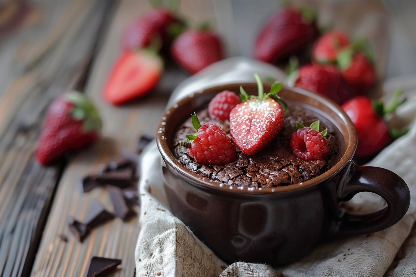 Mug Cake Chocolat Healthy : Recette Rapide et Saine - Healthy.fr