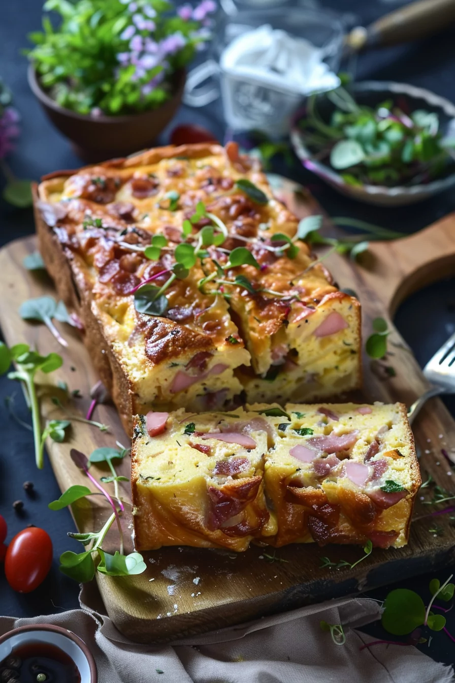 Cake Healthy au Jambon : Facile et Rapide - Healthy.fr