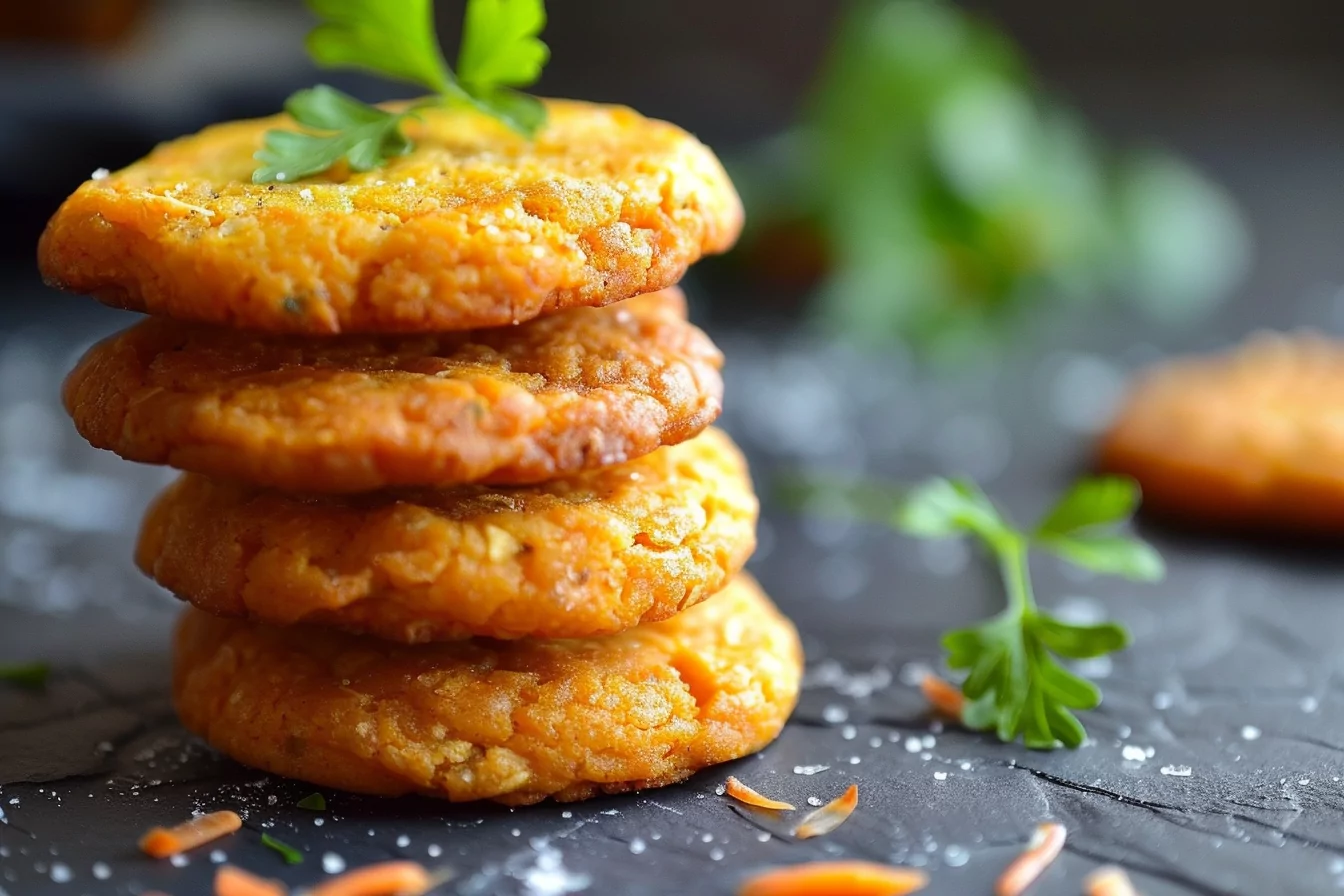 Cookies salés Carotte-Comté - Parfait pour l’Apéro - Healthy.fr