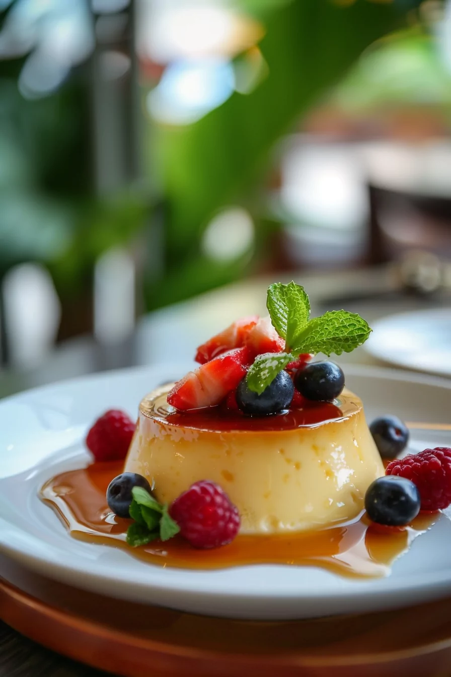 Recette de Flan à la Vanille Sans Sucre ajouté - Healthy.fr
