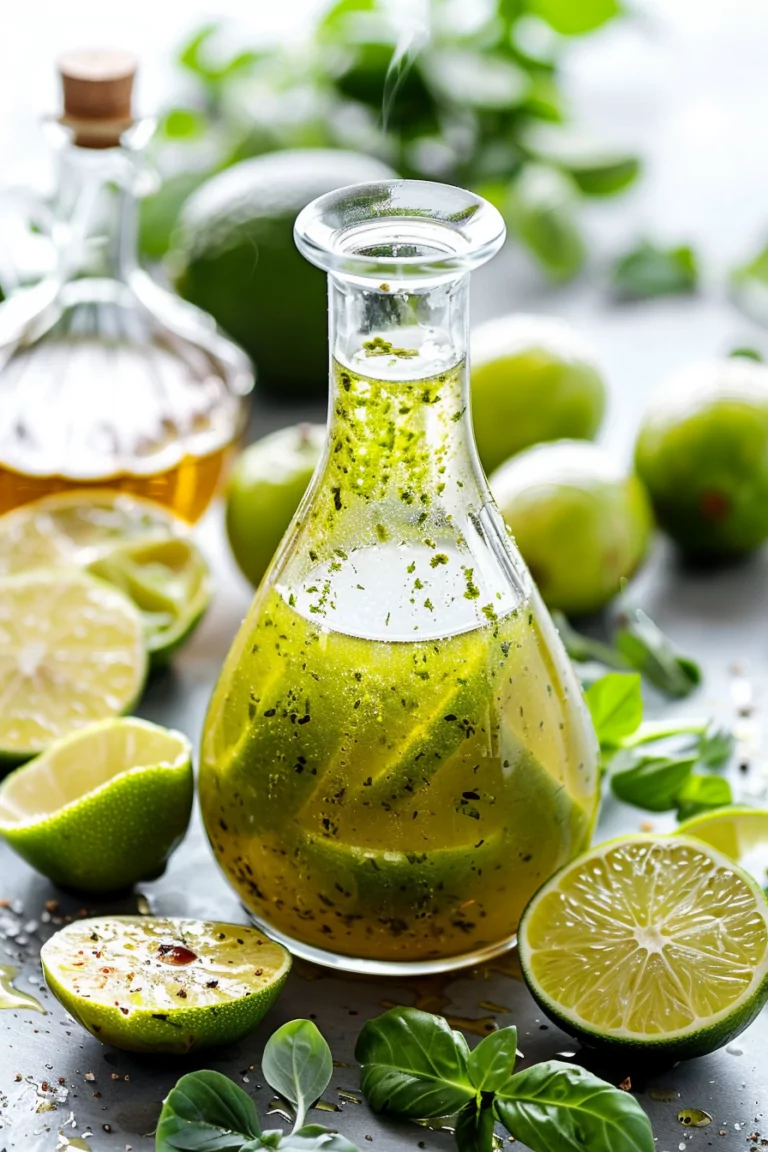Recette Vinaigrette au citron vert - Vinaigrette agrume Healthy